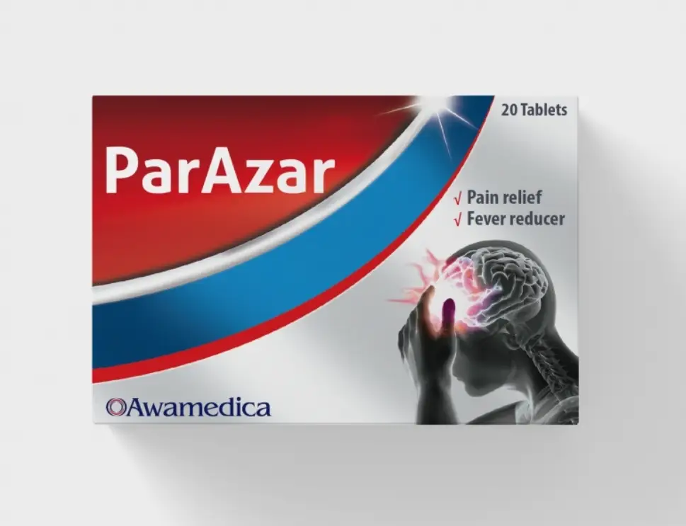 دواء Parazar :دواء بارازار ، باراسيتامول، مسكن ألم وخافض حرارة